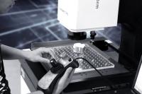 China Automated Vision Measuring System with Movable Color LED Ring Light, Linear Slide Rail, and HD Camera for sale