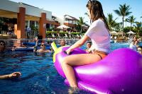 China Eco Friendly 190 X 65CM Swimming Pool Float PVC Inflatable Eggplant Pool Float for sale