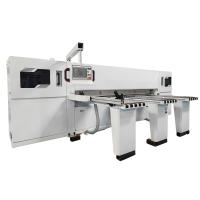 China High Speed Computerized Panel Beam Sawing Machine with 360mm Main Saw Blade Diameter for sale