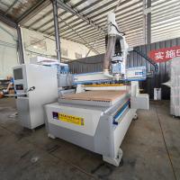 China Woodworking CNC Router Machine with Linear Auto Tool Changer and High Durability for sale