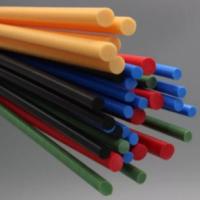 China 3mm 5mm PTFE Hollow Bar Molded Teflon Graphite Rod Extruded for sale