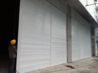 China Customizable 77mm Aluminum Roller Shutter Door with Finished Surface and Remote Control for sale