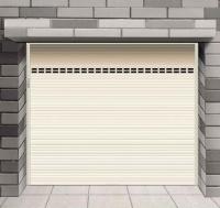 China 77mm Noise Reduction Aluminum Foam Filled Roller Shutter Door with 400KG-2000KG Motor and 60N-300N Motor for sale