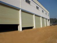 China 77mm Noise Reduction Aluminum Foam Filled Roller Shutter Door with 400KG-2000KG Motor and 60N-300N Motor for sale
