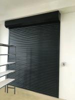 China 77mm Energy Saving Foam Filled Aluminum Roller Shutter Door with Polyurethane Foam Insulation for sale