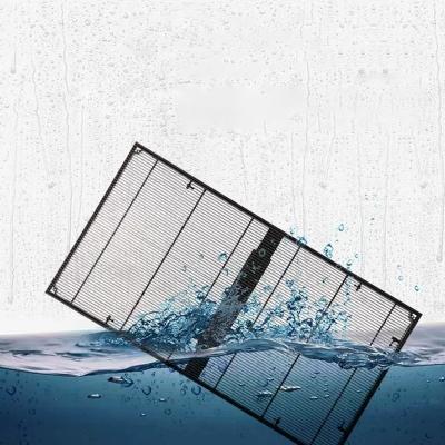 China Customized Outdoor Waterproof Transparent Grille LED Transparent Display Screen for Advertising for sale