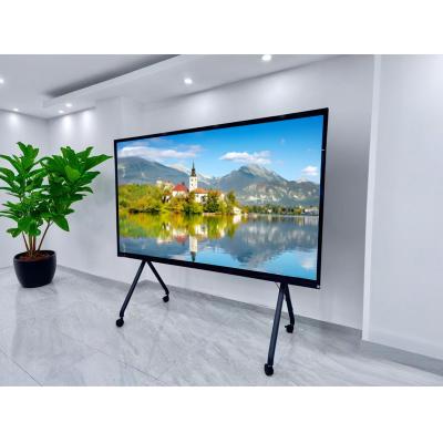 China Good Price Customized 156inch 3D Movable Stand LED Multimedia Teaching All-in-One Machine for sale