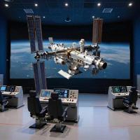 China Strong Compatibility Polarized 3D Screen Aerospace Engineering Training System Display for sale