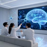 China High Contrast Polarized 3D Screen for 3D Medical Image Analysis & Research for sale