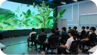 China High Brightness Wide Color Gamut 3D Polarized Display for School Teaching for sale