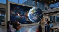 China High Contrast Polarized 3D Display for Physical & Geography 3D Course Teaching for sale