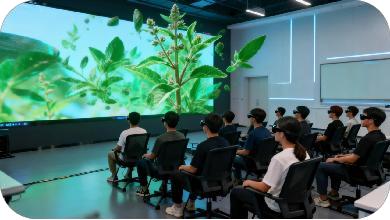 China Strong Compatibility Educational 3D Polarized Screen Multi-Subject Teaching Solution for sale