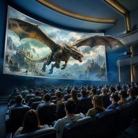 China High Refresh Rate Polarized 3D Screen Tourism Attraction 3D Promotion Display for sale