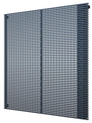China HD Full-color LED Transparent Grid Display Screen for sale