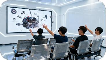 China Low Crosstalk 3D Polarized Monitor | University Laboratory Research Display Screen for sale