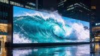 China Outdoor LED advertising screen, 3D display for sale
