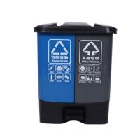 China Two / Three Classification Dry Wet Dustbin For Wet And Dry Waste for sale