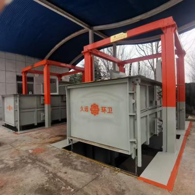China Automatic Heavy-duty Hydraulic Waste Compactor and Garbage Compression Machine - CE Certified for Factory & Commercial Waste for sale