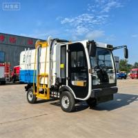 China Zero‑Emission Electric Side Bin Lifter Garbage Truck For Community Waste Collection for sale