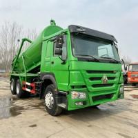 China Heavy‑Duty Vacuum Suction Waste Transport Truck For Sewage , Sludge & Septic Waste Collection for sale