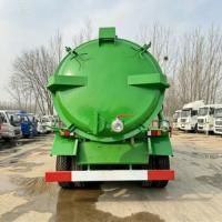China Heavy‑Duty Vacuum Suction Waste Transport Truck For Sewage , Sludge & Septic Waste Collection for sale