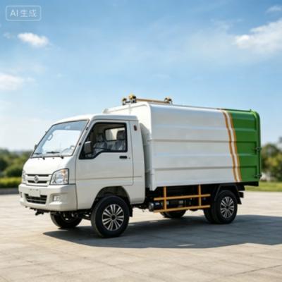 China Electric Hydraulic Bin‑Lifter Garbage Transfer Truck For Residential Community & Property Sanitation for sale