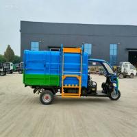 China Self‑Loading & Self‑Dumping Garbage Truck , Waste Cleaning & Transfer Sanitation Vehicle for sale