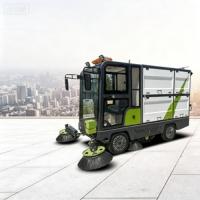 China Ride‑on Industrial Electric Road Sweeper for Street Debris Collection & Road Cleaning for sale