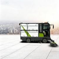 China Ride‑on Industrial Electric Road Sweeper for Street Debris Collection & Road Cleaning for sale