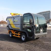 China Electric Four‑Wheel Rear‑Loading Garbage Transfer Truck with Bin Lifting & Self‑Loading Function for sale
