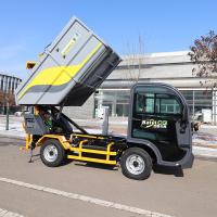 China Electric Four‑Wheel Rear‑Loading Garbage Transfer Truck with Bin Lifting & Self‑Loading Function for sale