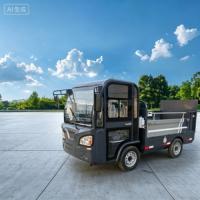 China Fully‑Enclosed New‑Energy Hydraulic Tail‑Lift Waste Transfer Truck for Street Garbage Collection for sale