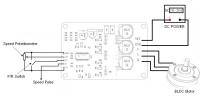 China JUYI Tech JYQD-V9.3E 12V 24V 36V 3 Phase BLDC Motor Driver Board 20A Sensorless Brushless DC Controller with JY03B IC for sale