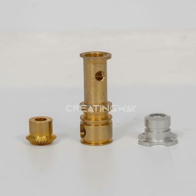 China Custom Stainless Steel Brass CNC Machined Metal Parts Industrial Equipment for sale
