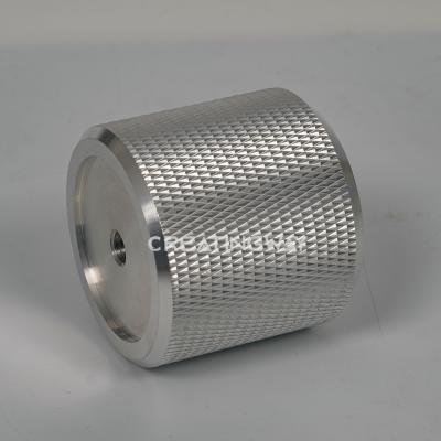 China Precision CNC Turned Custom Knurled Knobs, Knurled Handles, And Knurled Parts for sale