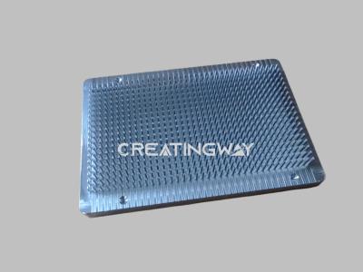 China Precision Aluminum Anodized Heat Sink with Custom CNC Machining and ±0.01mm Tolerance for Data Center Network Switch Chipsets for sale
