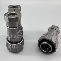 China FQ18 Series 7 Pin Circular Connector Straight Wire Spring Female Plug FQ18-7TK for sale
