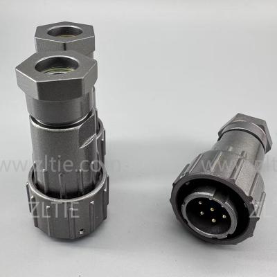 China FQ18 Series 7 Pin Circular Connector Straight Wire Spring Female Plug FQ18-7TK for sale