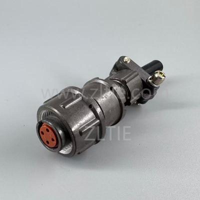 China 2PM-14 Series 4 Pin Circular Connector Female Straight Cable Plug Unshielded 2РМТ14КПН4Г1В1В for sale