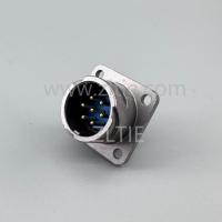 China FQ18 Series 7-Pin Square Flange Male Socket FQ18-7ZJ for sale