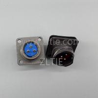 China FQ18 Series 3-Pin Square Flange Male Socket FQ18-3ZJ for sale
