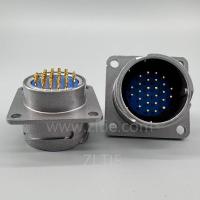 China FQ24 Series 26-Pin Square Flange Male Socket FQ24-26ZJ for sale
