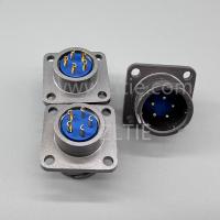 China FQ18 Series 5-Pin Square Flange Male Socket FQ18-5ZJ for sale