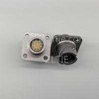 China FQ14 Series 9-Pin Square Flange Male Socket FQ14-9ZJ for sale