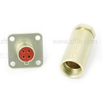 China Push-pull PCB4TPK 4 Pin Female Straight Plug with Cover Solder CupsРС4ТВ RS4TV for sale