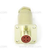 China Push-pull PCB4TPK 4 Pin Female Straight Plug with Cover Solder CupsРС4ТВ RS4TV for sale