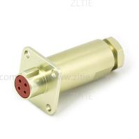 China Push-pull PCB4TPK 4 Pin Female Straight Plug with Cover Solder CupsРС4ТВ RS4TV for sale