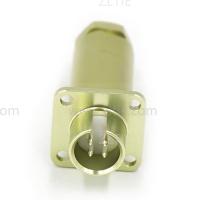China Push-pull PCB4ZPJ 4 Pin Male Socket with Cover Solder Cups РС4ТВ RS4TV for sale