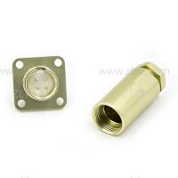 China Push-pull PCB4ZPJ 4 Pin Male Socket with Cover Solder Cups РС4ТВ RS4TV for sale