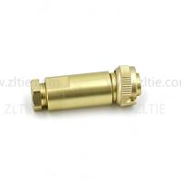 China Threaded PC4TK 4 Pin Female Straight Plug Solder Cups РС4ТВ RS4TV for sale